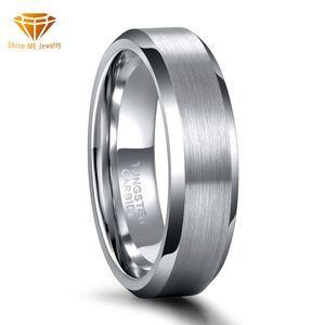China Wholesale Popular Jewelry Manufacturers Plain Ring Brushed Tungsten Steel Ring for Men and Wome Tst2871 for sale