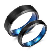 China Wholesale Popular Jewelry Manufacturers Plain Ring Brushed Tungsten Steel Ring for Men and Wome Tst2871 for sale