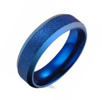 China Fashion Jewelry High Quality Mattle IP Blue Tungsten Ring (TSTBL09) for sale