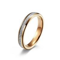China 4, 6, 8 mm Inside and Outside Curved Tungsten Steel Rings for Men and Women Rose Gold Plated Jewelry Tsr014 for sale