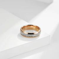 China 4, 6, 8 mm Inside and Outside Curved Tungsten Steel Rings for Men and Women Rose Gold Plated Jewelry Tsr014 for sale