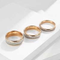 China 4, 6, 8 mm Inside and Outside Curved Tungsten Steel Rings for Men and Women Rose Gold Plated Jewelry Tsr014 for sale