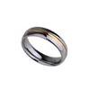 China High Quality Jewelry Tungsten Ring Titanium Ring Fashion IP Rose Gold Couple Ring Tst2835 for sale