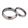 China High Quality Jewelry Tungsten Ring Titanium Ring Fashion IP Rose Gold Couple Ring Tst2835 for sale