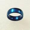 China Fashion Ring Jewelry Polished IP Blue Tungsten Wedding Ring (TSTBL19) for sale