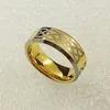 China Fashion Ring Jewelry High Quality IP Gold Plating Laser Tungsten Ring for Men (TSTG003) for sale