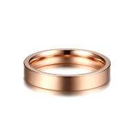 China Jewelry in Stock Wholesale Men and Women Simple Smooth Ring Ring Stainless Steel Jewelry Titanium Steel Ring SSR359 for sale