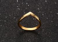 China Factory Wholesale European and American Fashion Ring Gold Ring for Women SSR162 for sale