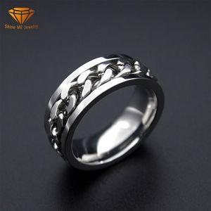 China Mxj Net Red Beer Bottle Cap Artifact Ring Female Ins Tide Male Can Turn Chain Rotation Couple Transfer Ring SSR2617 for sale