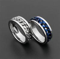 China Mxj Net Red Beer Bottle Cap Artifact Ring Female Ins Tide Male Can Turn Chain Rotation Couple Transfer Ring SSR2617 for sale