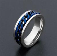 China Mxj Net Red Beer Bottle Cap Artifact Ring Female Ins Tide Male Can Turn Chain Rotation Couple Transfer Ring SSR2617 for sale