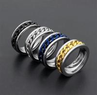China Mxj Net Red Beer Bottle Cap Artifact Ring Female Ins Tide Male Can Turn Chain Rotation Couple Transfer Ring SSR2617 for sale