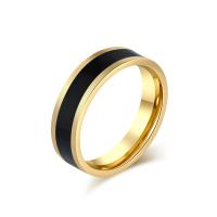 China Ins European and American Stainless Steel Plated 18K Gold Three Piece Ring Set Neutral Simple Light Luxury Men's and Women's Titanium Steel Jewelry for sale