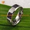China Custom Stainless Steel Jewelry Silver Polished Stainless Steel Finger Ring SSR2011 for sale