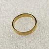 China Fashion jewelry Medical Stainless Steel Titanium Jewelry IP Gold 4mm Finger Ring SSR2030 for sale