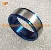 China Fashion Jewelry Stainless Steel 316L Blue Plating Titainium Jewelry Stainless Steel Rings SSR1977 for sale