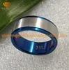 China Fashion Jewelry Stainless Steel 316L Blue Plating Titainium Jewelry Stainless Steel Rings SSR1977 for sale