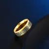 China 8mm Inner Arc Mirror Light Rot Engraved Nordic Viking Text Luminous Luminous Ring Simple European Style Ring for Men SSR399 for sale