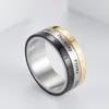 China Factory Wholesale Body Jewelry Surgical Steel Calendar Ring Roman Numeral Time Ring Jewelry Ring for Men SSR076 for sale