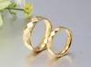 China Fashion Ring Titanium Stainless Steel Gold Plated Faceted Couple Rings Personality Rings Titanium Steel Rings Wholesale SSR2011 for sale