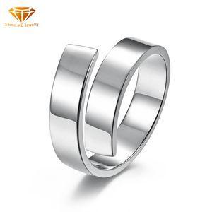 China Fashion Accessories Lightning Ring Stainless Steel Open Ring Personalized Titanium Steel Jewelry Customization SSR2456 for sale