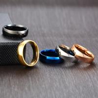 China Stainless Steel Plain Ring Simple Personality Men's Ring Glossy Female Jewelry Titanium Steel Bare Body Ring Jewelry Wholesale SSR2138 for sale