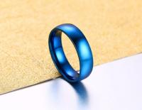 China Stainless Steel Plain Ring Simple Personality Men's Ring Glossy Female Jewelry Titanium Steel Bare Body Ring Jewelry Wholesale SSR2138 for sale