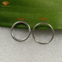 China Hot Sale Titanium Steel Personality Trend Round 2mm Stainless Steel Jewelry Finger Ring Ss4601 for sale