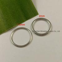China Hot Sale Titanium Steel Personality Trend Round 2mm Stainless Steel Jewelry Finger Ring Ss4601 for sale