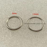 China Hot Sale Titanium Steel Personality Trend Round 2mm Stainless Steel Jewelry Finger Ring Ss4601 for sale