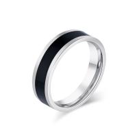 China Stainless Steel Silver Ring Neutral Simple Light Luxury Men's and Women's Titanium Steel Ring SSR872s for sale