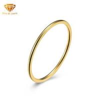 China 1mm Tricolor Titanium Steel Female Tail Ring in Stock SSR467 for sale