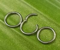 China Fashion Jewelry G23 Titanium Piercing Jewelry Nose Ring Cross-Border Seamless Earrings Multi-Color Hinged Segment Rings Tp1912 for sale