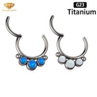 China ASTM F136 G23 Titanium Jewelry Nose Earring Nipple Rings Navel Belly Button Piercing Women Jewelry Tpn029 for sale