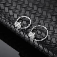 China Hot Selling G23 Titanium Bee-Shaped Nose Ring European and American Human Body Piercing Nose Jewelry Simple Seamless Piercing Jewelry Nose Ring Tp2543 for sale