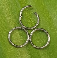 China Nose Ring Diamond Nose Ornaments Round Seamless Zircon Nose Ring G23 Titanium Hypoallergenic Nose Nail Piercing Jewelry Hinged Ring Tp1974 for sale