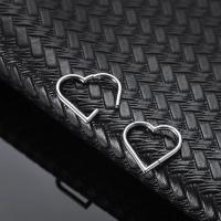 China New Hot-Selling G23 Titanium Love-Shaped Piercing Jewelry Personality Body Piercing Hinged Rings Earrings ASTM F136 Titanium Nose Ring Tp2545 for sale