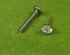 China Fashion Jewelry ASTM F136 G23 Titanium Jewelry Threadless CZ Prong Set Push in Pin Piercing Jewelry for sale