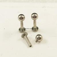 China Fashion Jewelry Body Piercing G23 Titinaium F136 Titanium Piercing Internal Thread Labret Tp1904I for sale