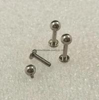 China Fashion Jewelry Body Piercing G23 Titinaium F136 Titanium Piercing Internal Thread Labret Tp1904I for sale