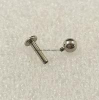 China Fashion Jewelry Body Piercing G23 Titinaium F136 Titanium Piercing Internal Thread Labret Tp1904I for sale