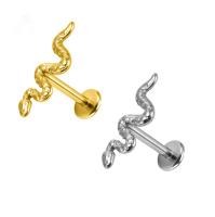 China G23 Titanium Lip Nails European and American Human Body Piercing Jewelry Inner Teeth Tongue Nails Titanium Steel Lip Nails Tpn032 for sale