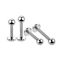 China Piercing ASTM F136 Titanium Jewelry Externally Thread Labret Tp1904 for sale