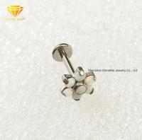 China Fashion Jewelry Body Piercing Titanium Piercing Opal Stones Titanium Monroe Tp1941 for sale