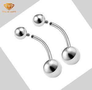 China Body Jewelry G23/ASTM F136 Titanium Piercing Internally Threaded Navel Belly Curves Tp1911I for sale