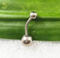 China Body Jewelry G23/ASTM F136 Titanium Piercing Internally Threaded Navel Belly Curves Tp1911I for sale