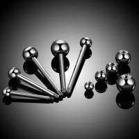 China G23 Titanium External Thread Titanium Ball Tongue Nail Factory Direct Selling Body Piercing Jewelry Titanium Tongue Nail Barbell Tp1901 for sale