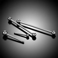 China G23 Titanium External Thread Titanium Ball Tongue Nail Factory Direct Selling Body Piercing Jewelry Titanium Tongue Nail Barbell Tp1901 for sale