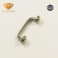 China Fashion Jewelry Silver Jewelry High Quality Prevent Allergy G23 Titanium Piercing Inside Surface Tda-37 for sale