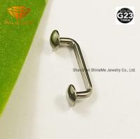 China Fashion Jewelry Silver Jewelry High Quality Prevent Allergy G23 Titanium Piercing Inside Surface Tda-37 for sale